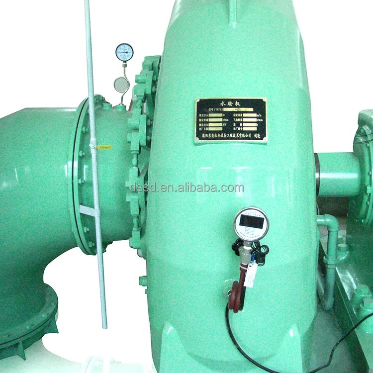 Precision-Engineered Power Generation Francis Turbine Generator at 750 RPM