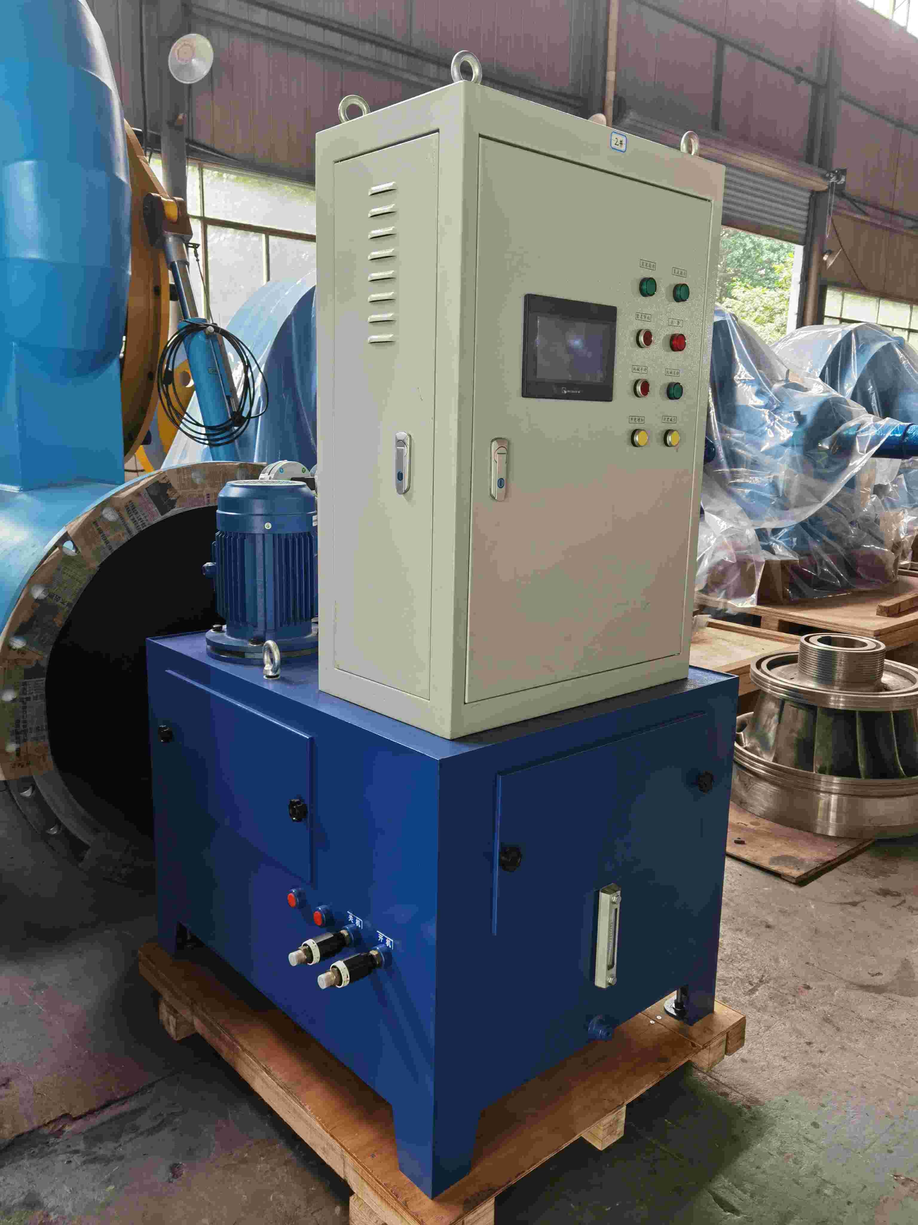 Hydronic Power Plant Microcomputer Generator Speed Governor