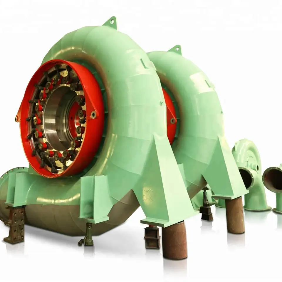 200KW-20MW Capacity Francis Turbine Generator / Kaplan Hydro Turbine ...