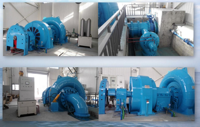Stainless Steel High Head Water Turbine 200kw-20mw RPM Wide Water Head ...
