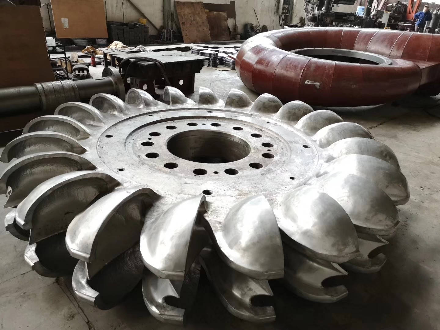 Efficiency Brushless Pelton Turbine Generator 100kw-50mw Power Output ...