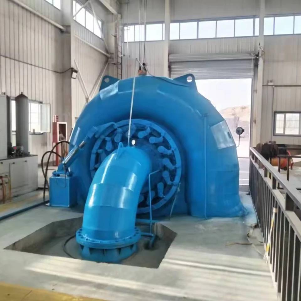 Indoor Outdoor Water Turbine Generator 450-1000 RPM 220V-690V 50Hz/60Hz ...