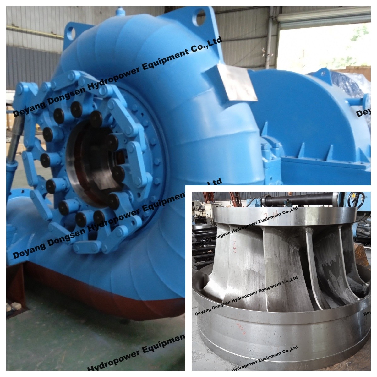 Vertical or Horizontal Installation Francis Turbine Generator with ...