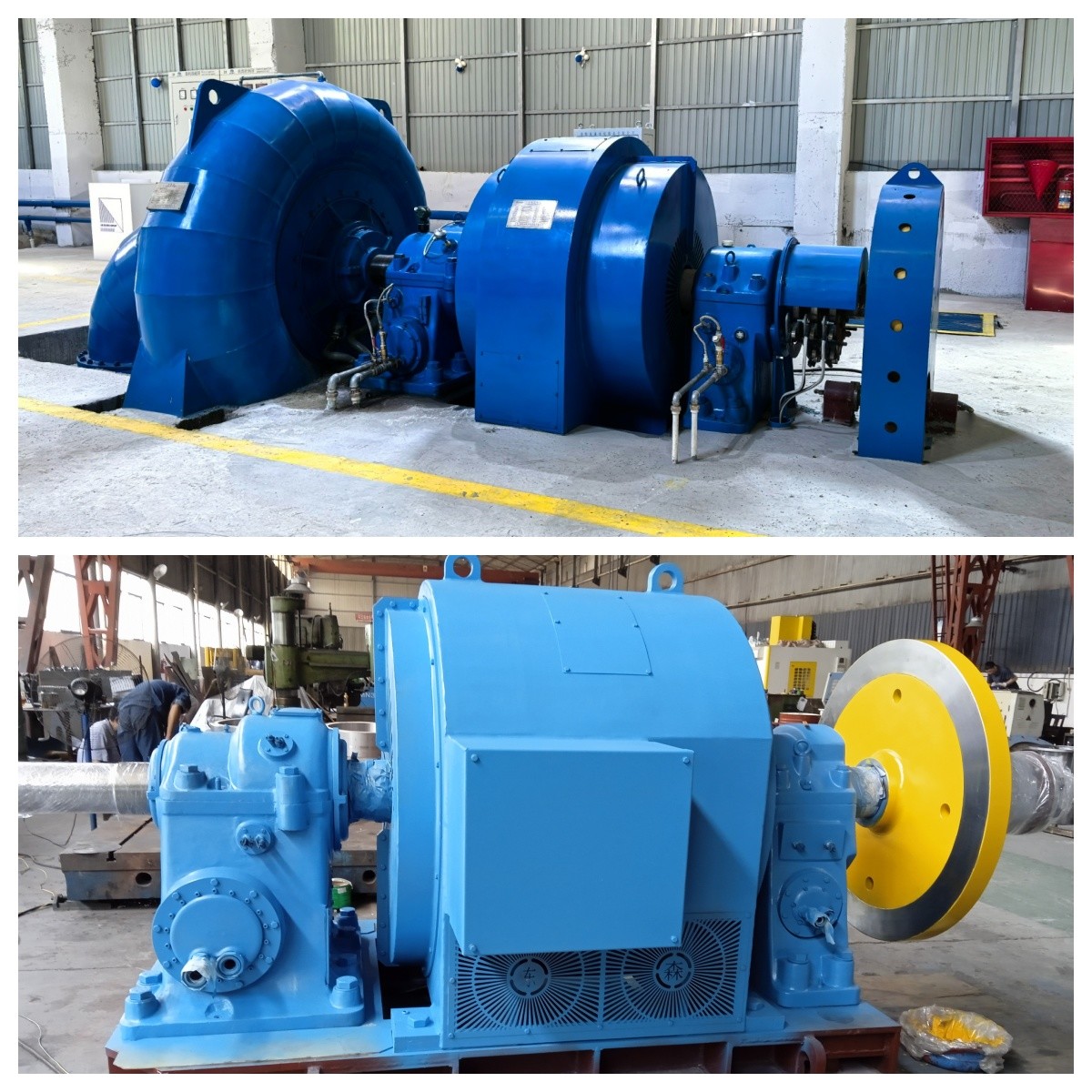 High Efficiency Hydro Turbine Generator For Electrical Power Generation ...