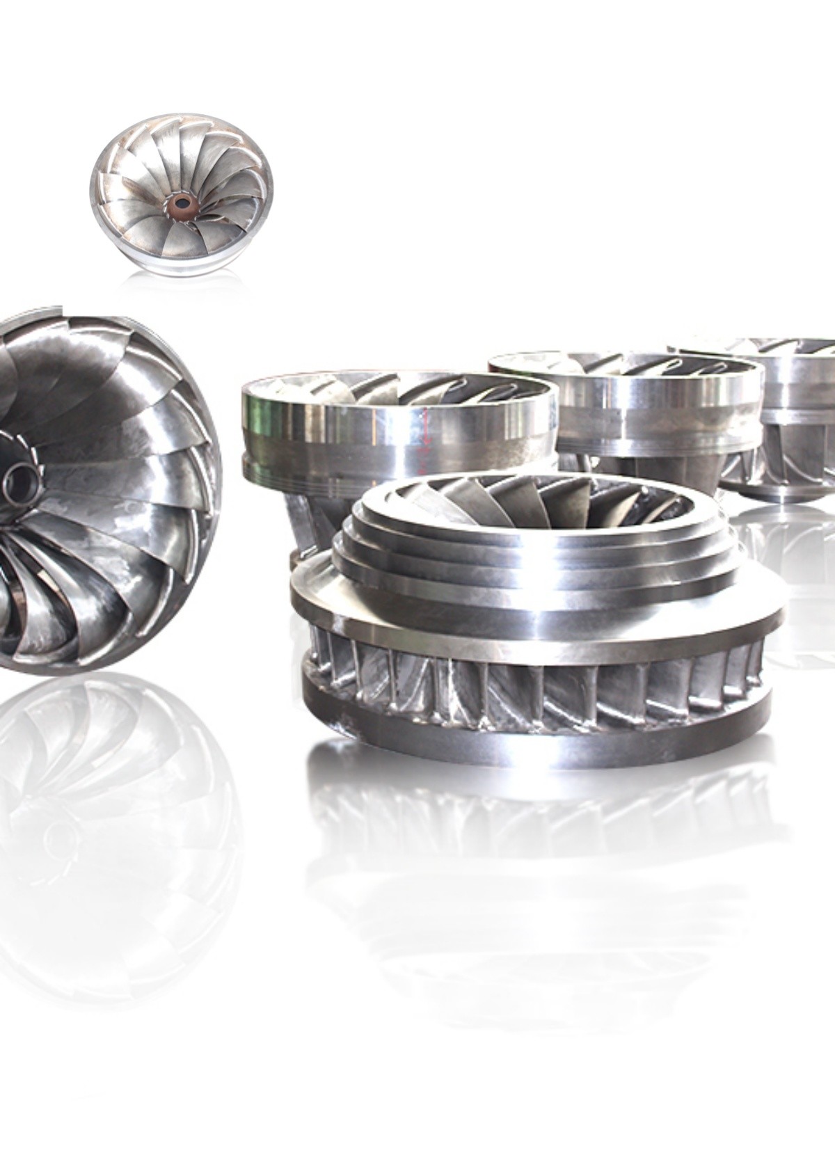 Customized Stainless Steel Hydroelectric Runner For Francis Turbine