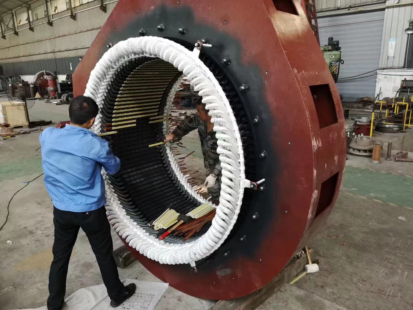 Precision-Engineered Power Generation Francis Turbine Generator at 750 ...