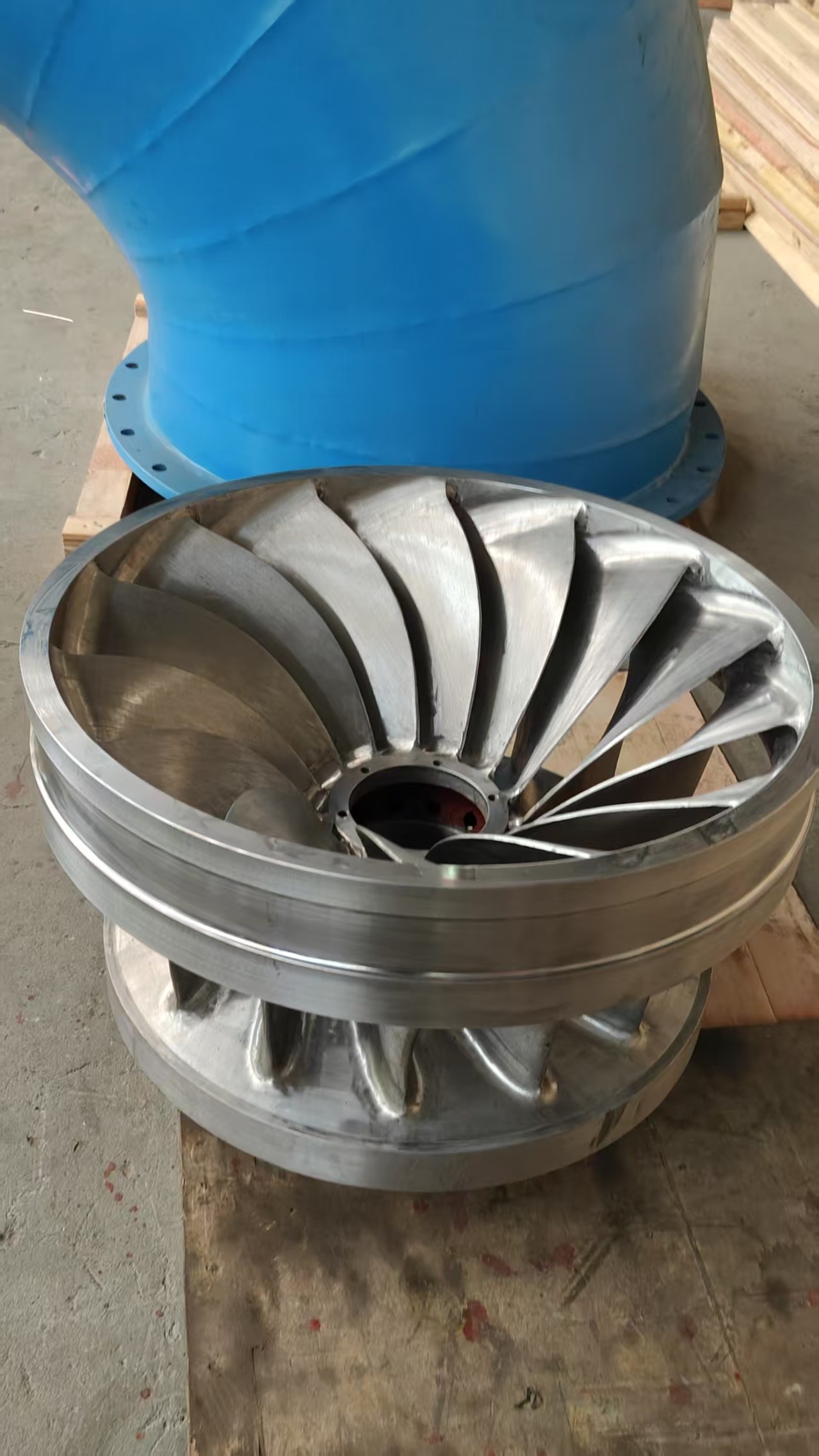 Customized Blade Length Hydroelectric Turbine For 200kw-20mw Renewable ...