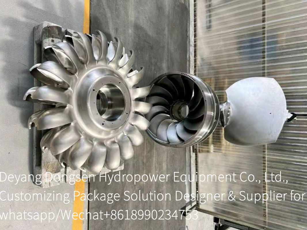 Generate Power Customized Blade Height Stainless Steel Hydro Turbine ...