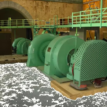 100KW-10MW Hydro Turbine Generator With Electric Valve And ...