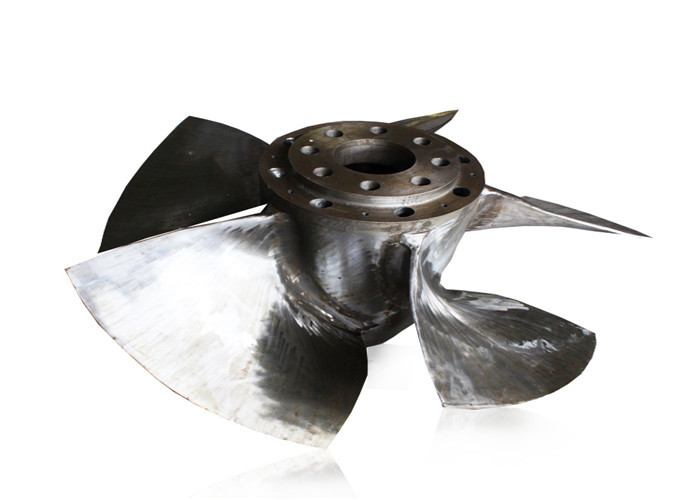 Low Head Tubular Hydro Turbine Runner , Water Turbine Generator Parts