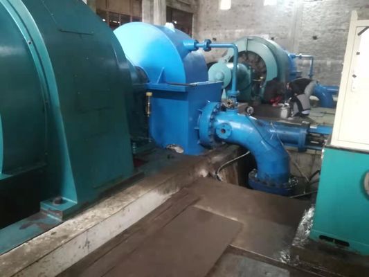 200kw Turgo Type Water Turbine Mini Turgo Wheel Hydro Power Plant Unit