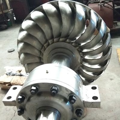 500-3000rpm Turgo Turbine Generator Sustainable Power Solution 1 Year