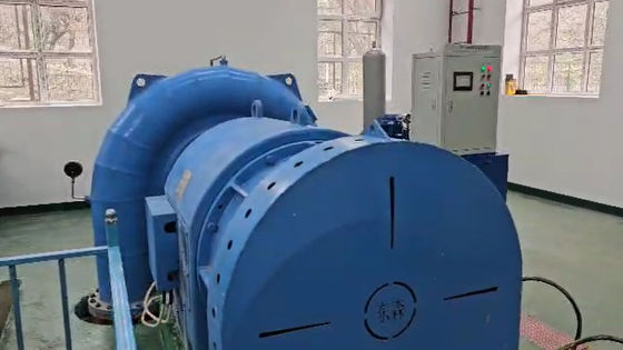 100 Kw Kaplan Micro Hydro Water Turbine , Hydro Propeller Generator
