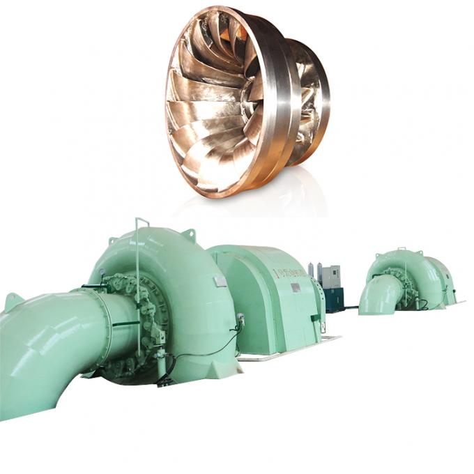 200kw Turgo Type Water Turbine Mini Turgo Wheel Hydro Power Plant Unit
