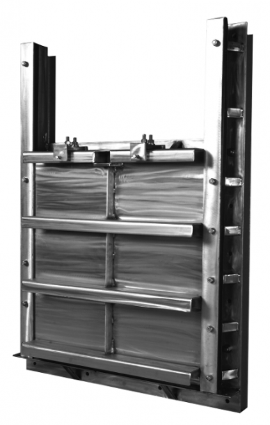 Large Hydraulic Flat Steel Flap Gate Steel Pulley Gate Slide Weir Gates