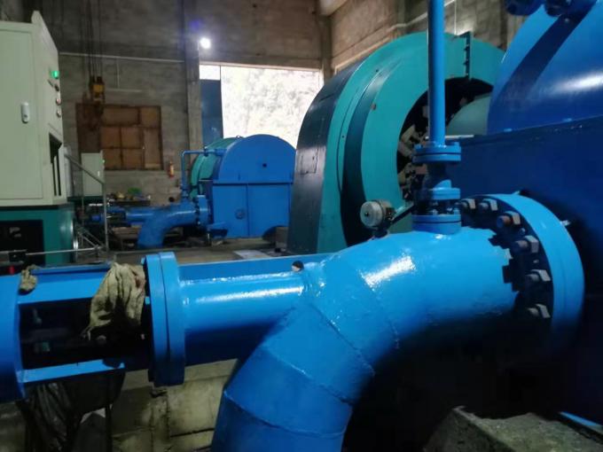 200kw Turgo Type Water Turbine Mini Turgo Wheel Hydro Power Plant Unit