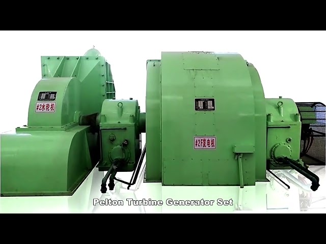 Mini Pelton Turbine Generator High Head Water Turbine With Certain ...