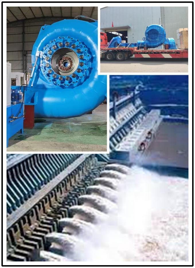 1200KW 2500KW Francis Hydro Turbine Generator For Hydropower Station