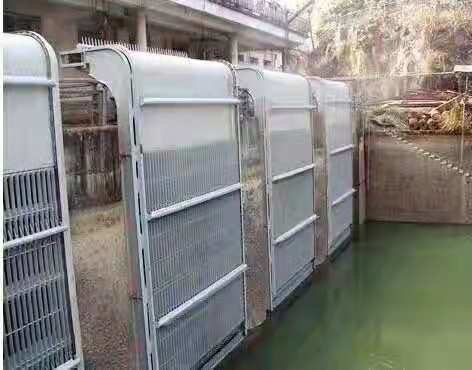 Mechanical Trash Rack Screen / Raked Bar Coarse Screen For Wastewater