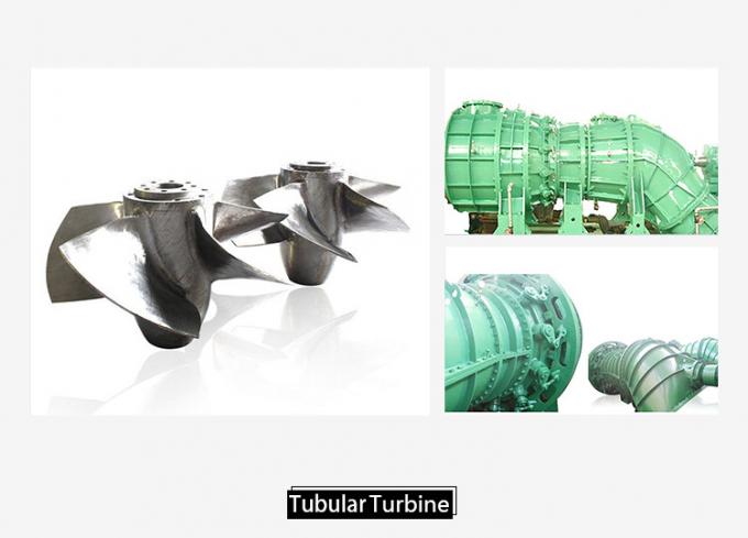 Bulb Tubular Hydro Turbine Generator , Mini Tubular Turbine Generator