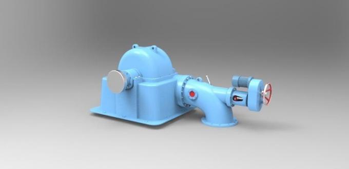 100kw Turgo Hydro Turbine With Synchronous , Double Nozzle Turgo ...