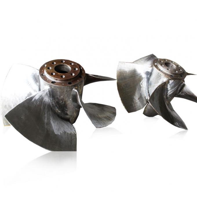 Low Head Tubular Hydro Turbine Runner , Water Turbine Generator Parts